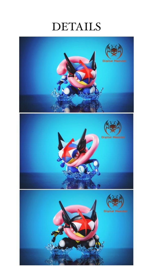 Digital Monster Studio - Greninja, Hobbies & Toys, Toys & Games on ...