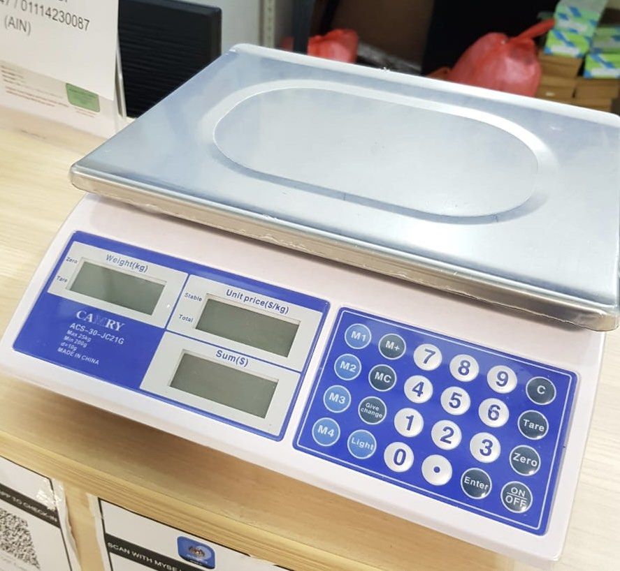 Digital Weight Scale brand Camry, Health & Nutrition, Health Monitors ...