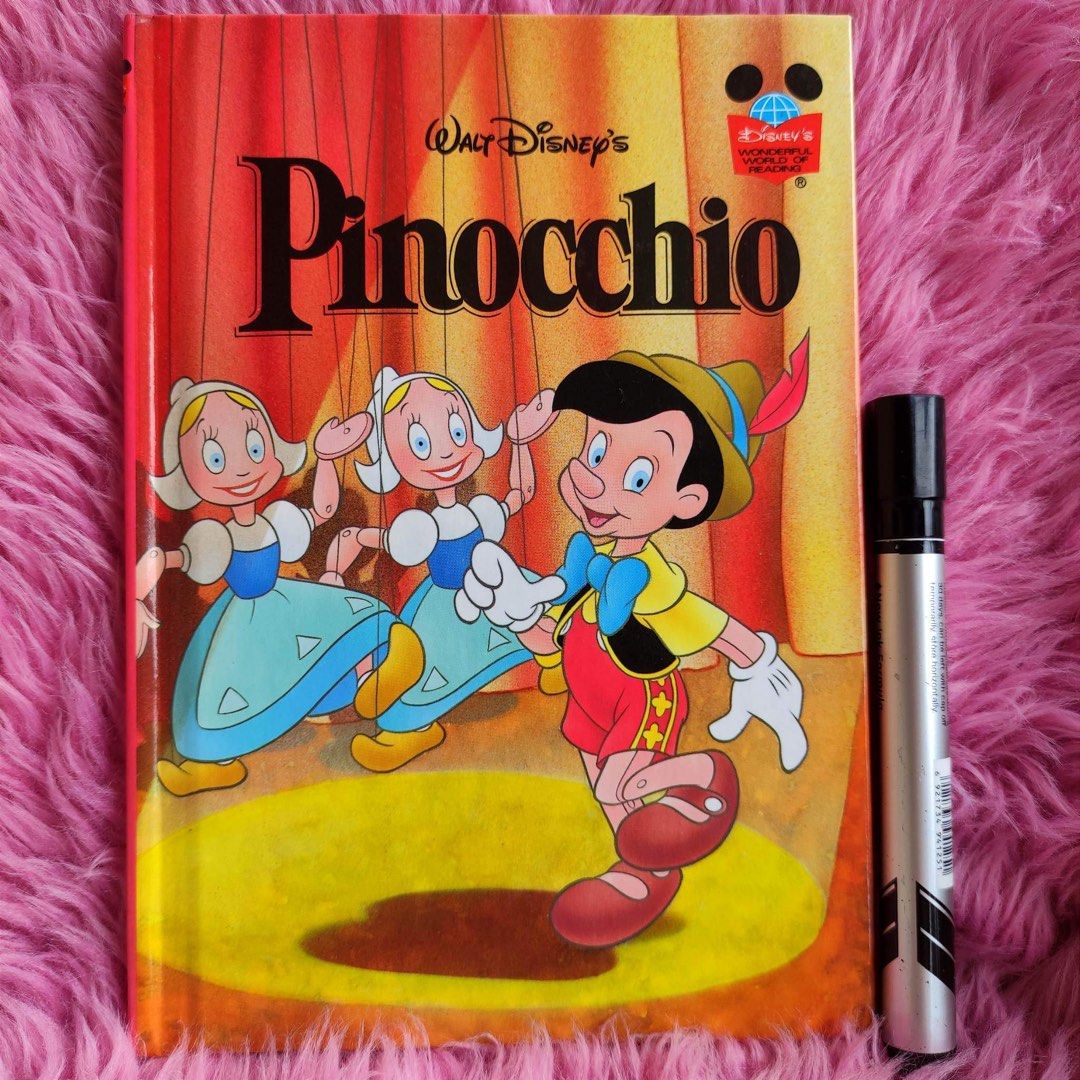 Disney Book/ Pinocchio (HB), Hobbies & Toys, Books & Magazines ...