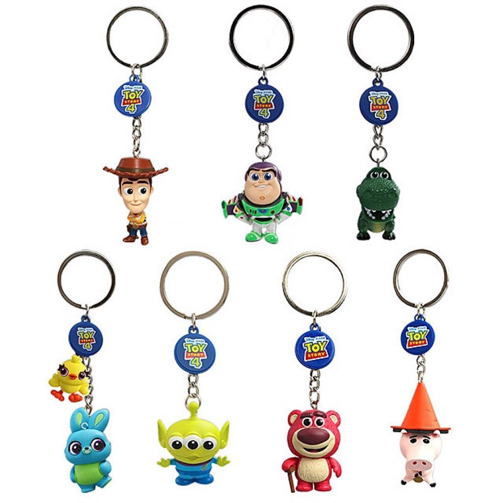 Disney Toy Story Keychains, 興趣及遊戲, 玩具 & 遊戲類 - Carousell