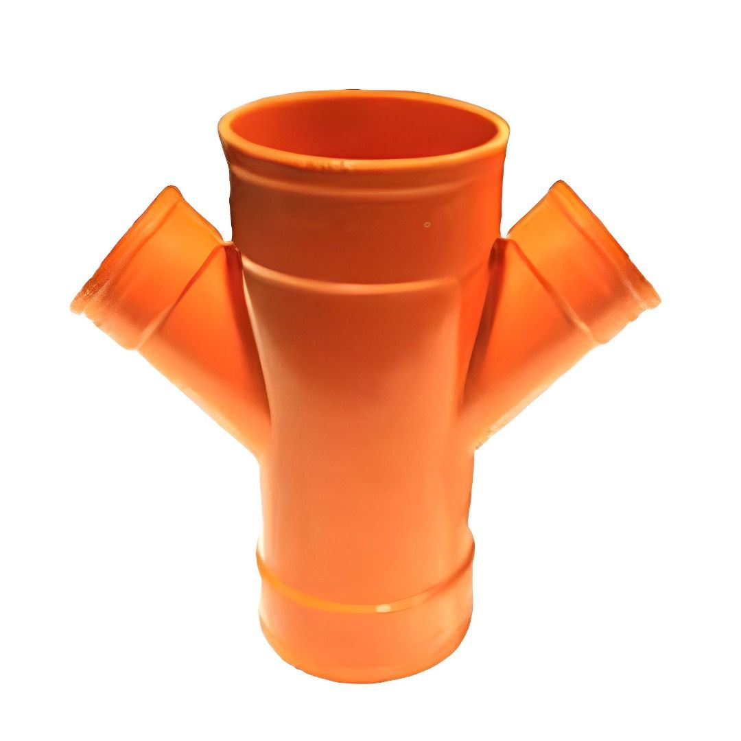 double wye reducer, pvc fittings, piping, pipe works, couplings ...