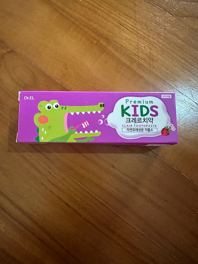 Dr.El Premium Kids Clair Toothpaste from Korea, Babies & Kids, Bathing ...