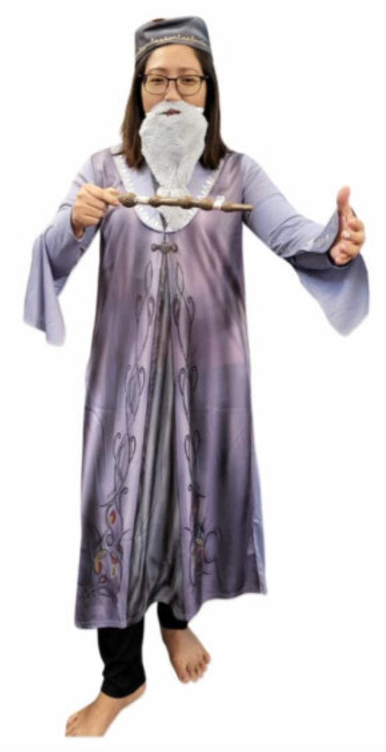 Dumbledore Costume For Kids Singapore Birthday Party Celebration Girl ...