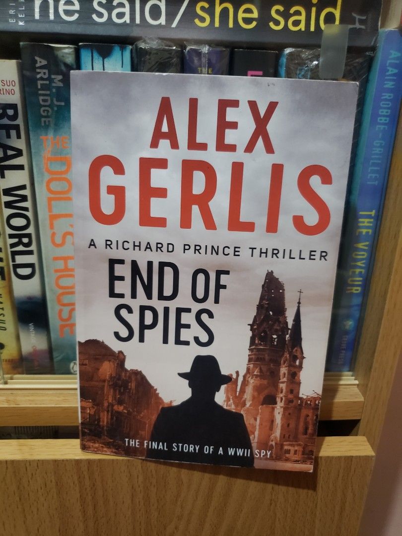 End of Spies by Alex Gerlis, Hobbies & Toys, Books & Magazines, Fiction ...