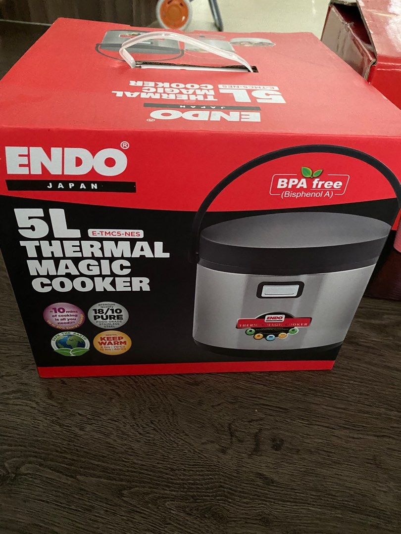 Endo thermal magic cooker 5L, TV & Home Appliances, Kitchen Appliances ...