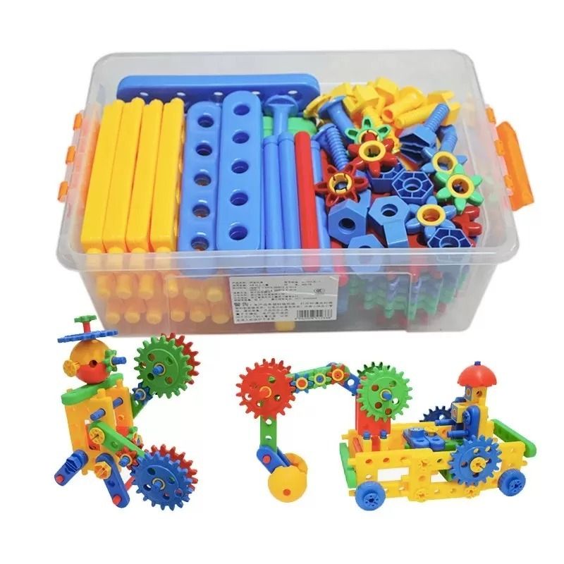 Engineering Building Blocks and Gears Set 88pcs/per box, Hobbies & Toys ...