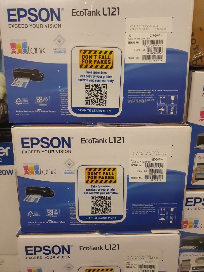 Epson L121 SFP InkTank Bnew 2 Years Shop Warranty Parts Labor ...
