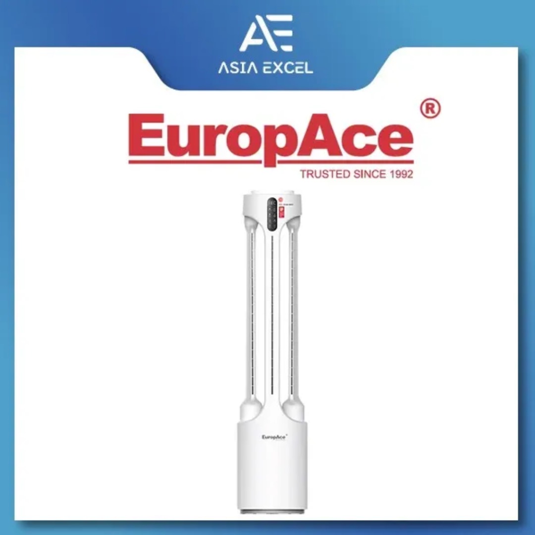 EUROPACE EBF Z1 ALPINE WHITE/GUN METAL DUAL WINGS AIR PURIFYING ...