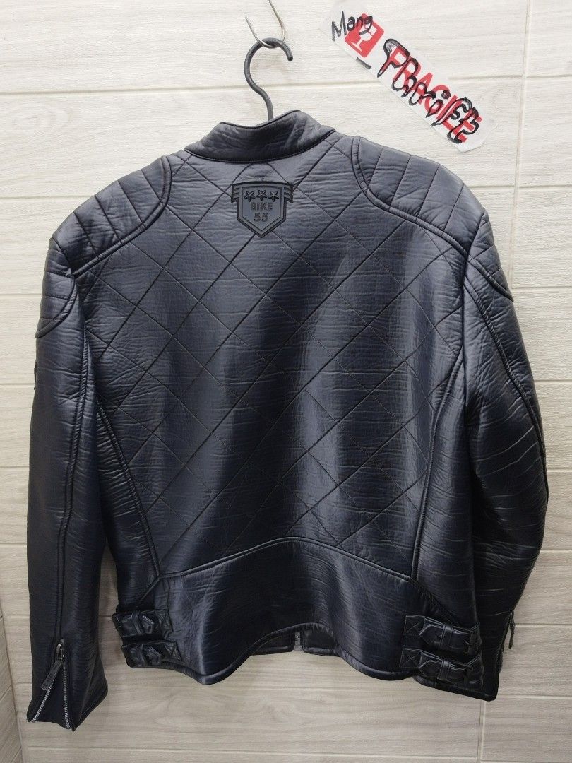 EXR BIKER JACKET, Men's Fashion, Coats, Jackets and Outerwear on Carousell
