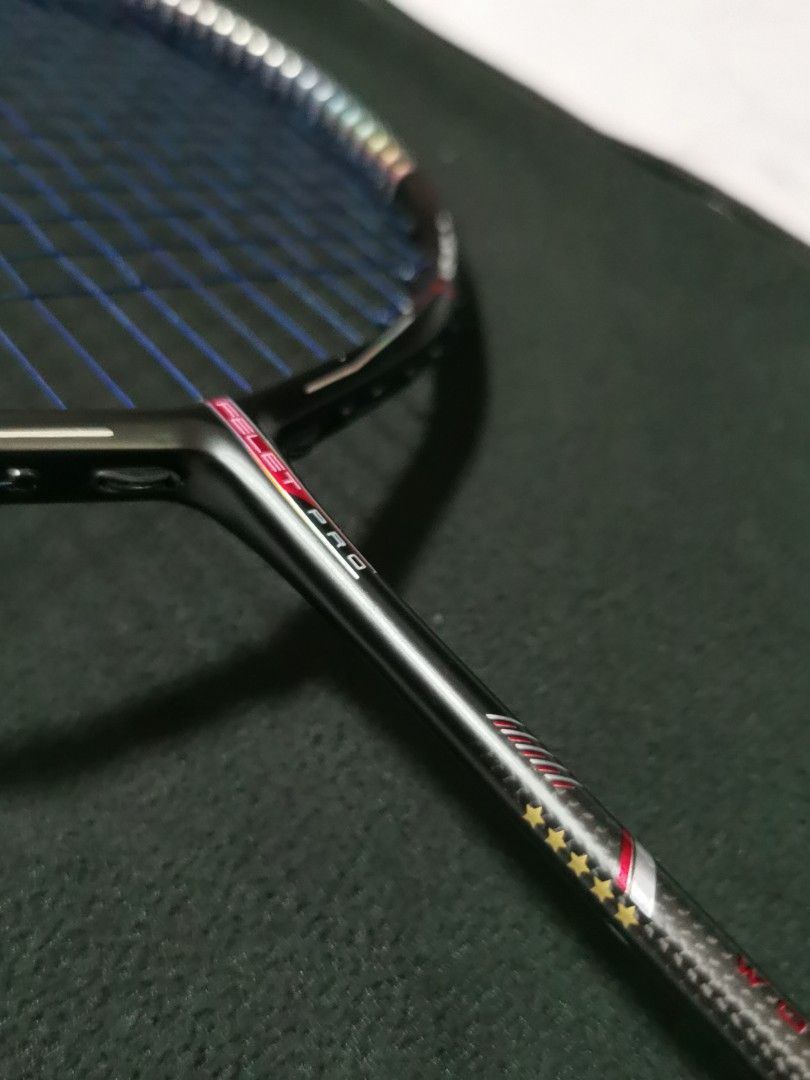 Felet Woven TJ 1000 Badminton Racket with Yonex BG66 Ultimax String ...