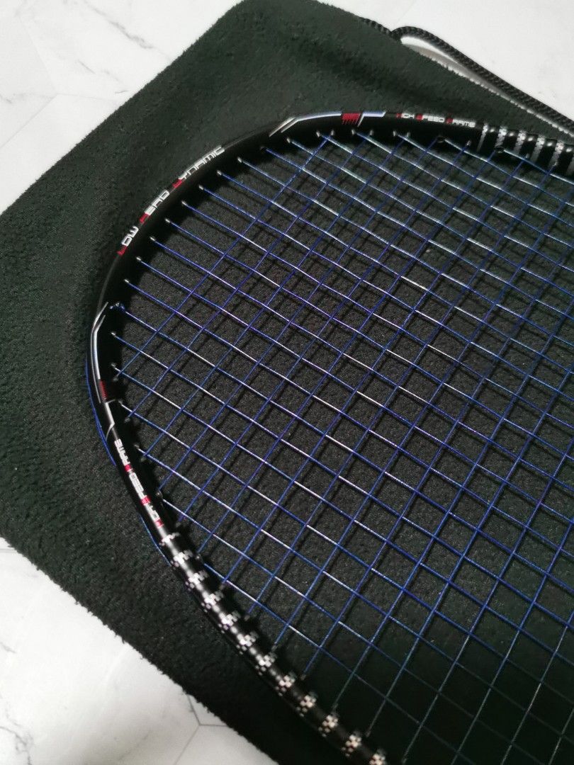 Felet Woven TJ 1000 Badminton Racket with Yonex BG66 Ultimax String ...