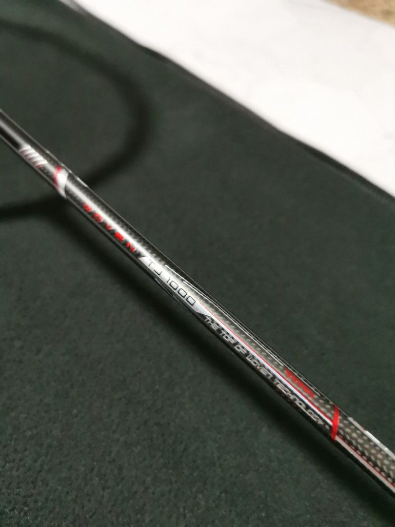 Felet Woven TJ 1000 Badminton Racket with Yonex BG66 Ultimax String ...