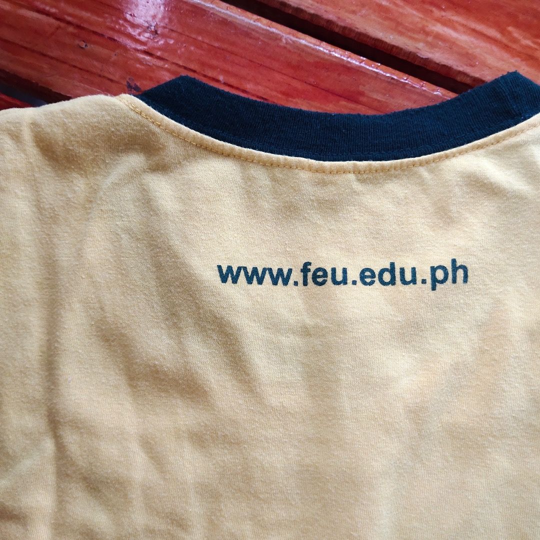 FEU shirt P.E. Uniform | University Tshirt on Carousell