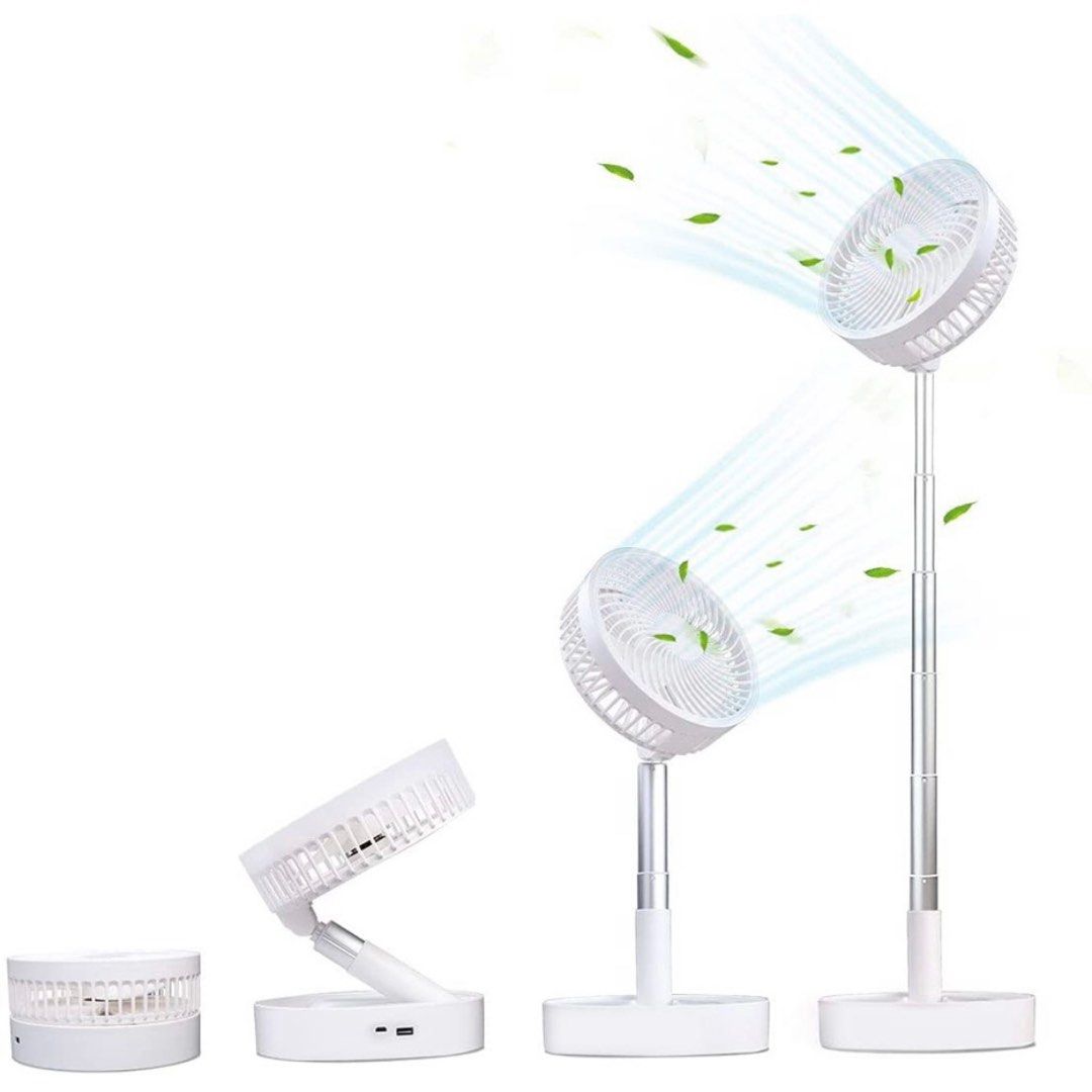folding desk / stand fan, Furniture & Home Living, Lighting & Fans ...