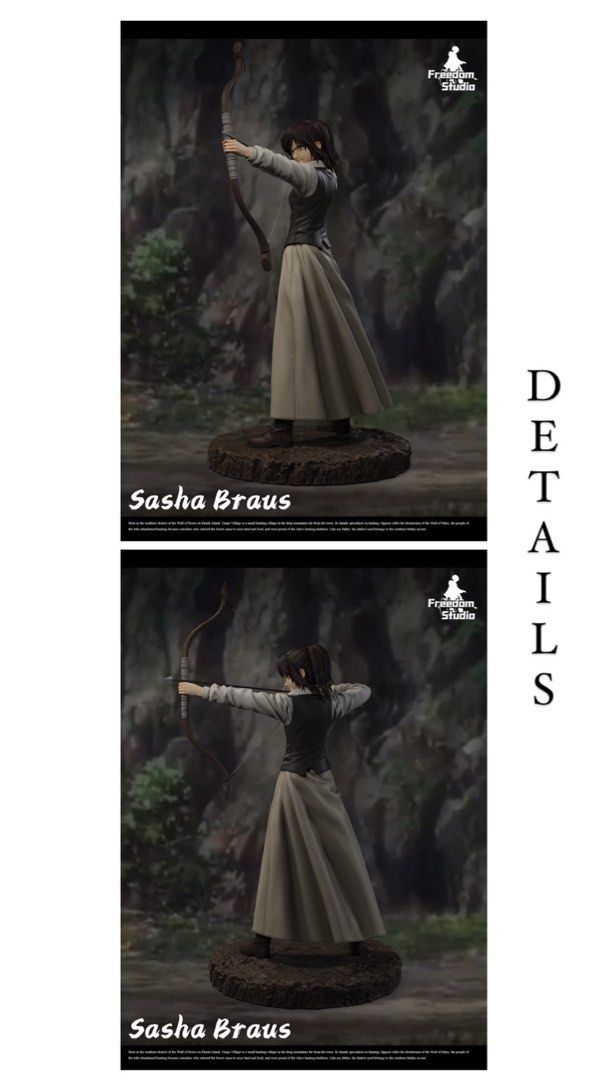 Freedom Studio - AoT Sasha, Hobbies & Toys, Toys & Games on Carousell