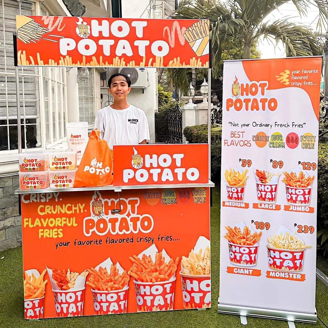 French Fries Party Cart, Food & Drinks, Local Eats on Carousell