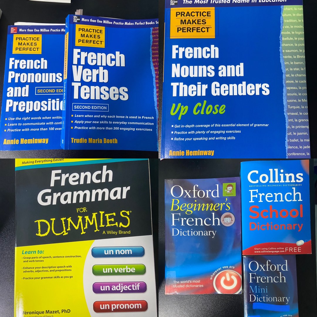French Textbooks, Workbooks, Dictionaries, Hobbies & Toys, Books ...
