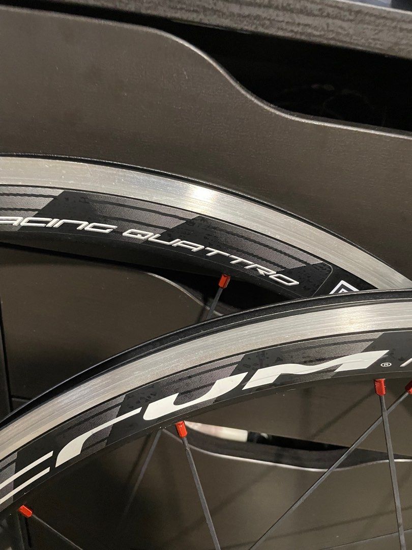 Fulcrum Racing Quattro Aluminium Clincher Wheelset, Sports Equipment ...