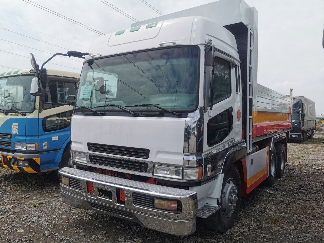 FUSO SUPER GREAT DUMP TRUCK 10W MOLYE DOUBLE DIFF 6M70 ENGINE on Carousell