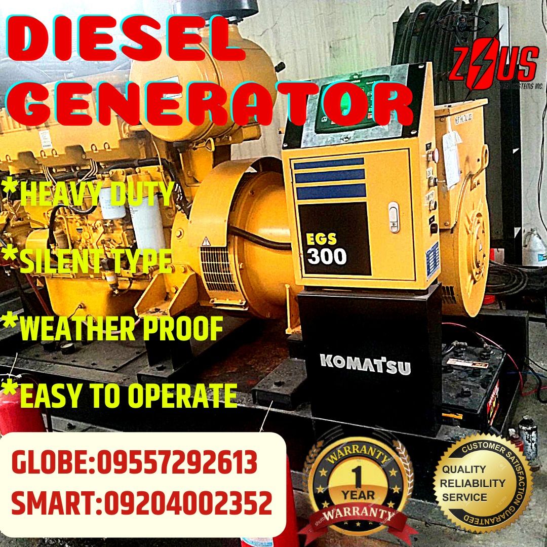 Generator Set - 30kva 60kva 90kva 120kva 160kva 220kva 260kva 300kva ...