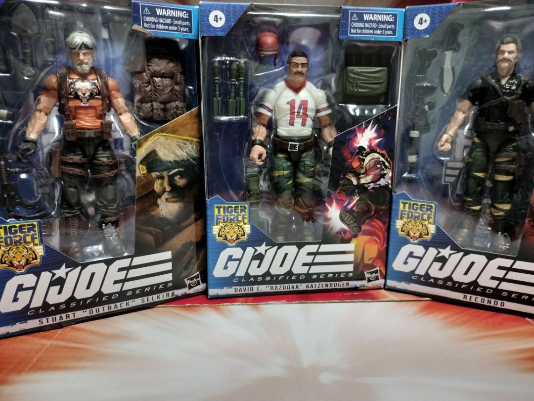GI joe Classified Series tiger force Stuart bazooka recondo, Hobbies ...