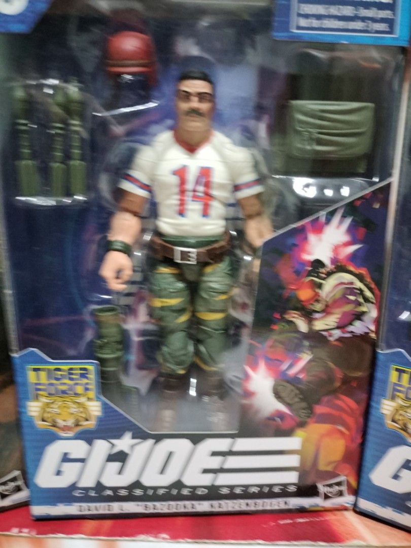 GI joe Classified Series tiger force Stuart bazooka recondo, Hobbies ...