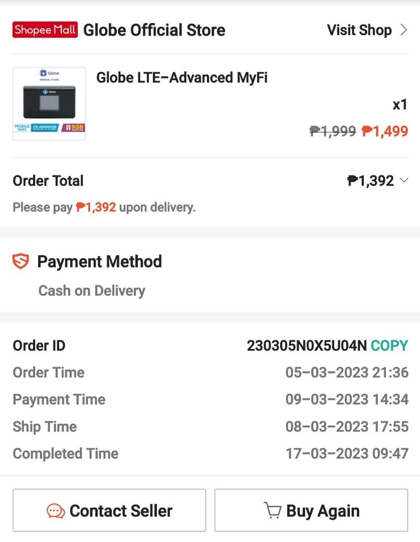 Globe LTE-Advanced MyFi, Computers & Tech, Office & Business Technology ...