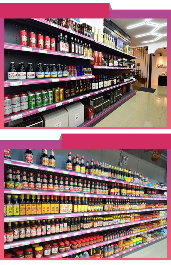 Cashier Counter | Gondola Shelving Rack | Supermarket Display Rack ...