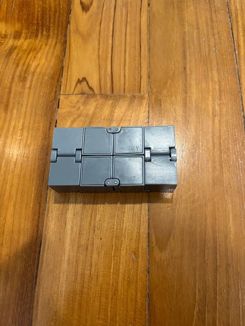 Grey Infinity Cube Fidget Toy, Hobbies & Toys, Toys & Games on Carousell