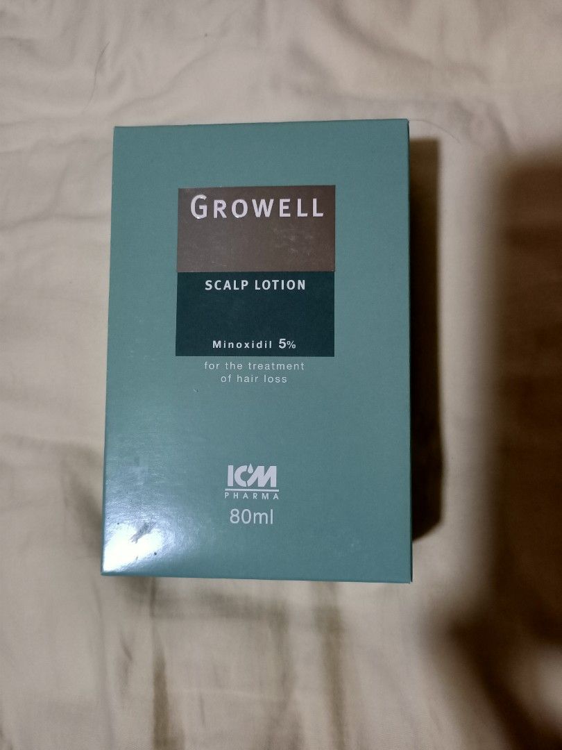 Growell minoxidil, Beauty & Personal Care, Hair on Carousell