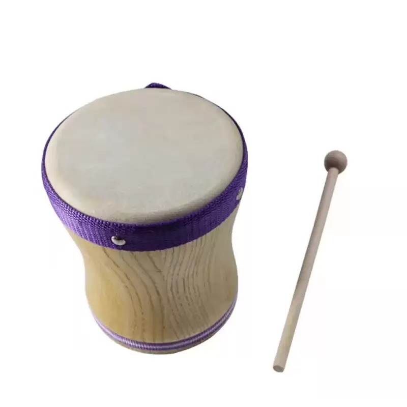 Hand Bongo Drum with Mallet, Hobbies & Toys, Music & Media, Musical ...