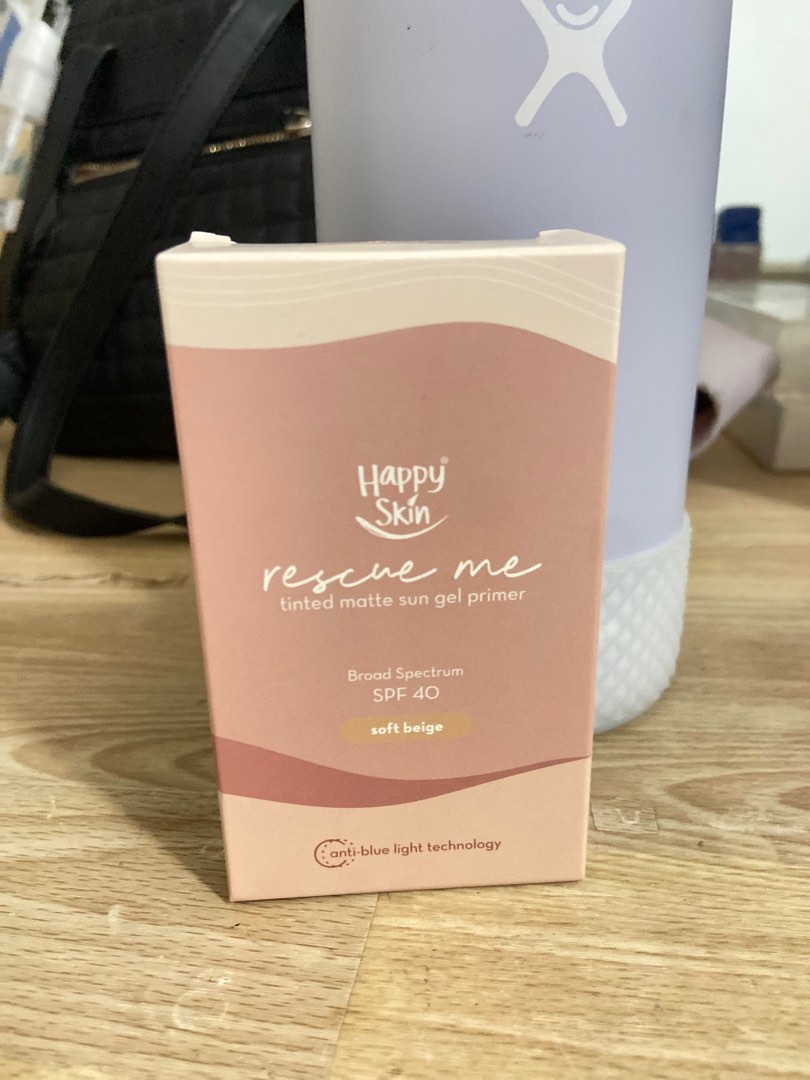 Happy Skin Rescue Me Tinted Matte Sun Gel Primer Broad Spectrum SPF 40 ...