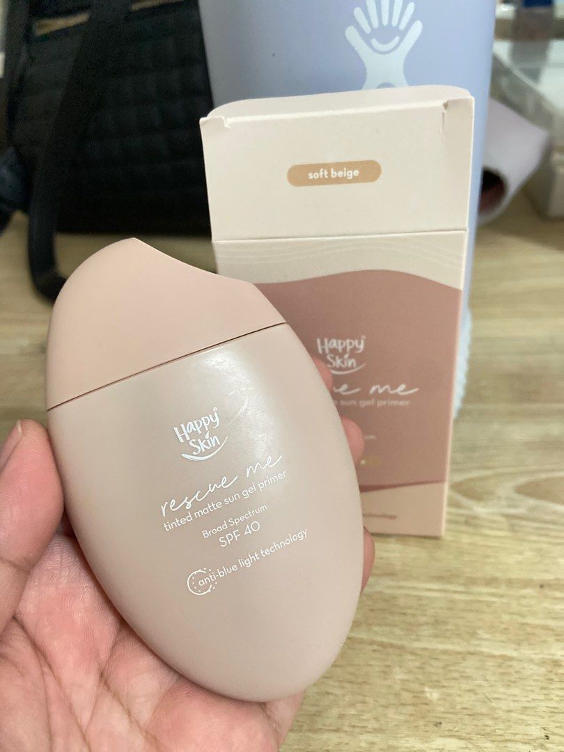 Happy Skin Rescue Me Tinted Matte Sun Gel Primer Broad Spectrum SPF 40 ...