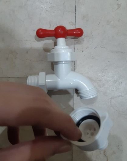 Heavy Duty Pvc Faucet / Plastic Faucet with Hose Bibb / HD Faucet Heavy ...