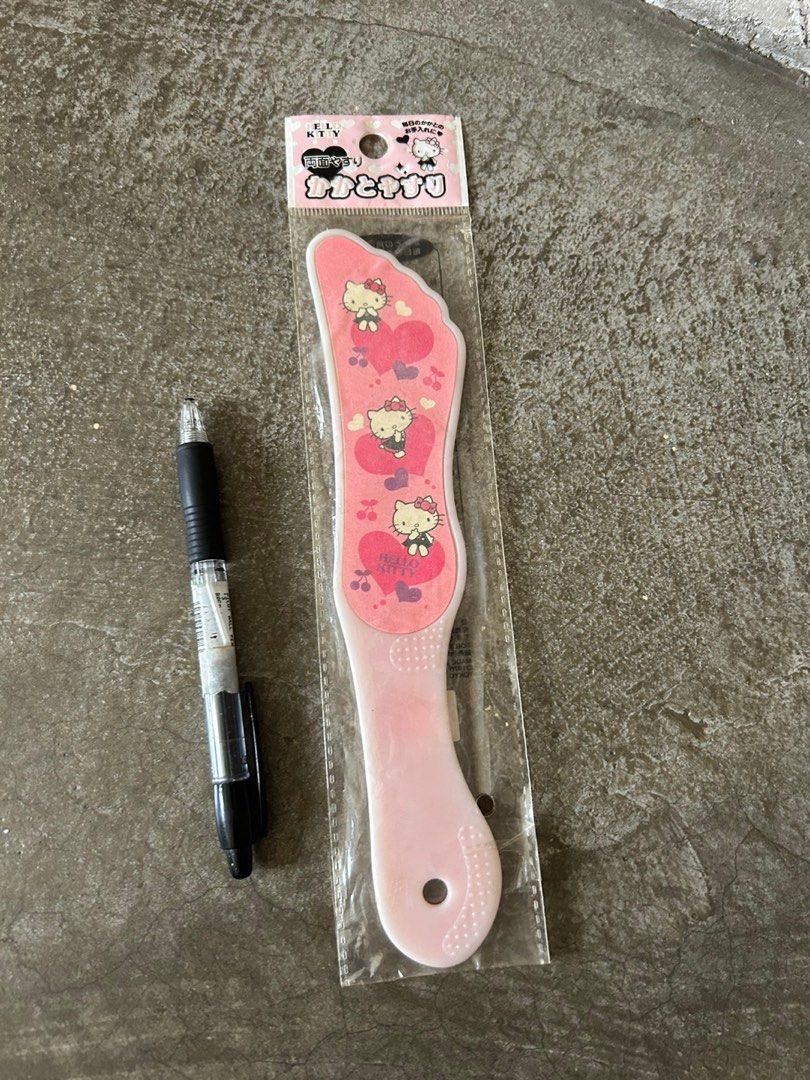 Hello kitty foot scrubber, Beauty & Personal Care, Foot Care on Carousell