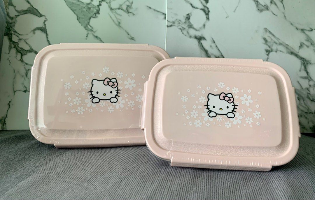 Hello Kitty stainless steel food containers, Furniture & Home Living ...