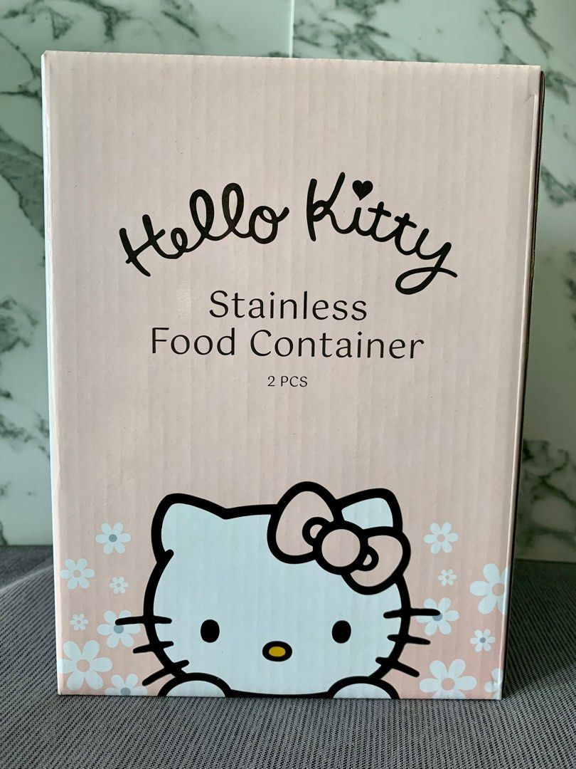 Hello Kitty stainless steel food containers, Furniture & Home Living ...