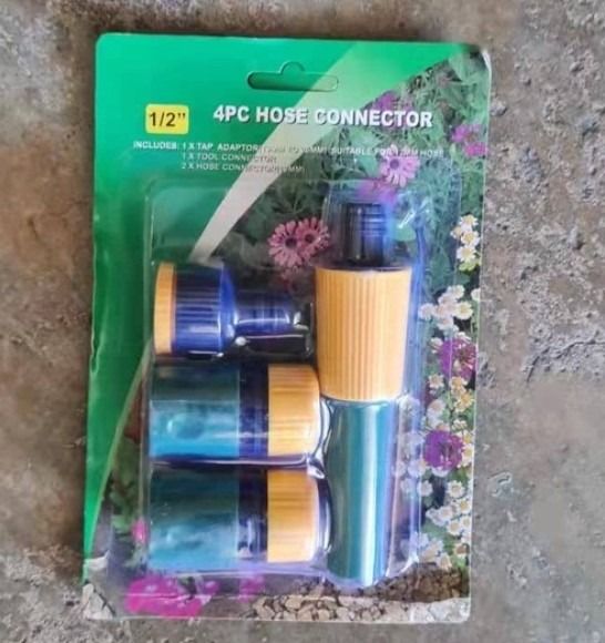 Hose Sprayer / Hose Connector / 4 pcs Hose Connector Coupling Adapter ...
