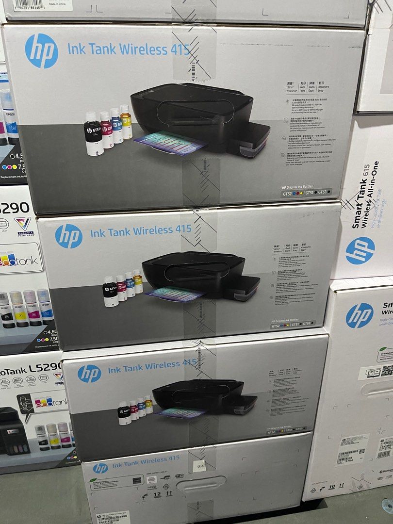 HP INK TANK WIRELESS 415 PRINTER, Computers & Tech, Printers, Scanners ...