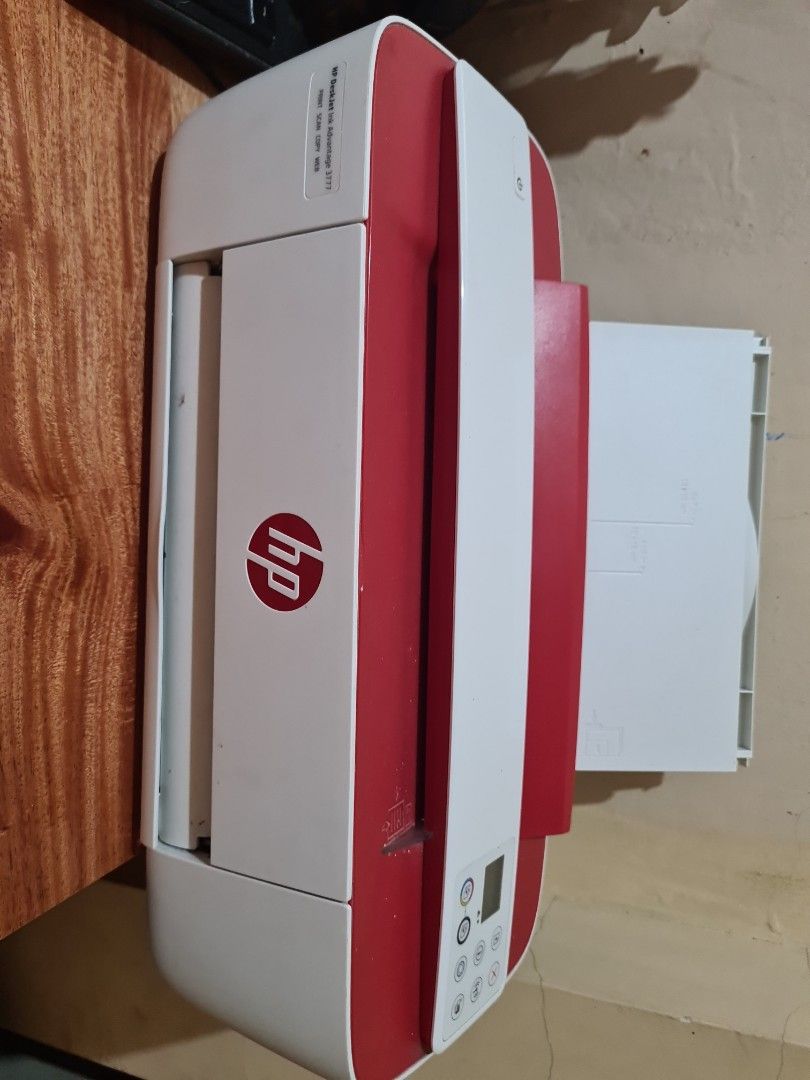 Hp deskjet ink advantage 3777, Computers & Tech, Printers, Scanners ...