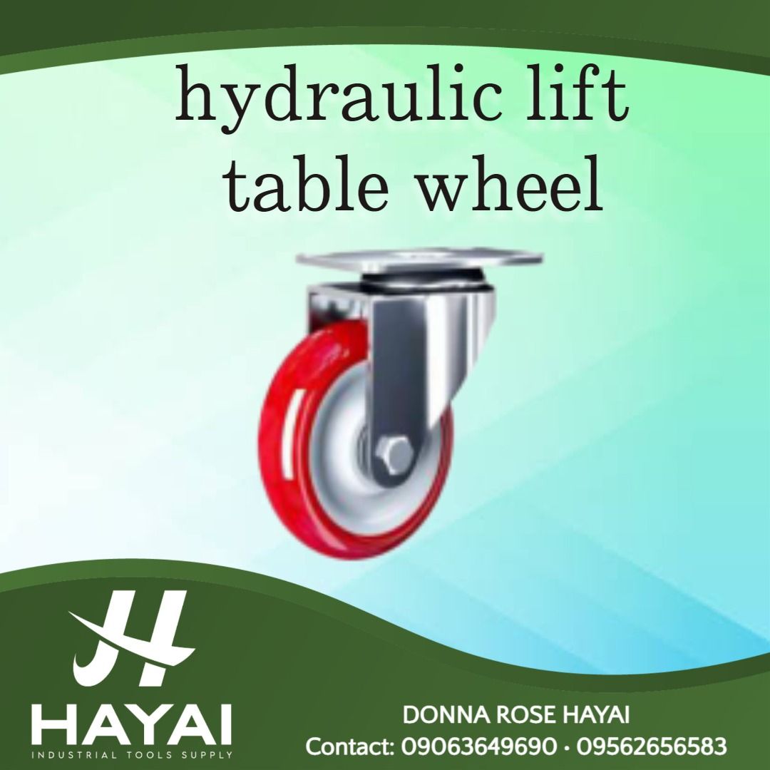 hydraulic lift table wheel, Commercial & Industrial, Construction Tools ...