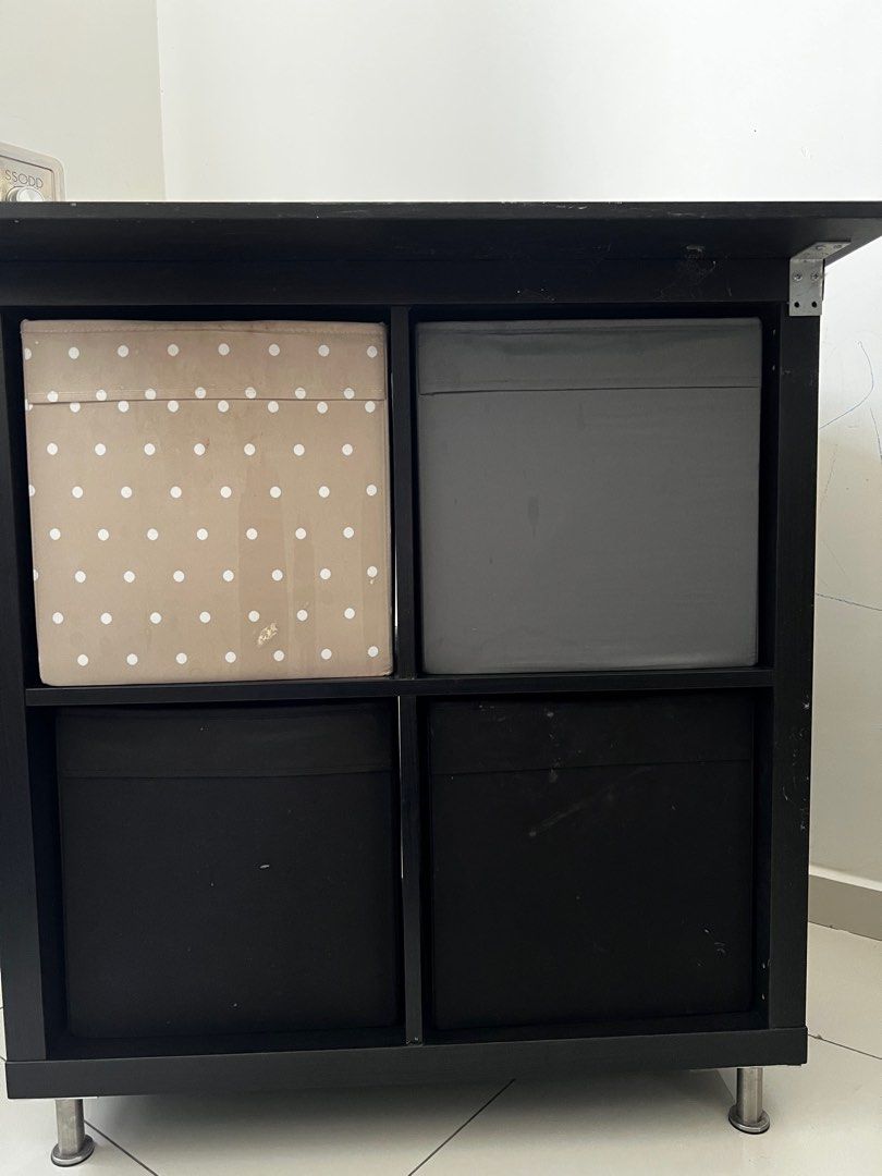 Ikea Kallax Island, Furniture & Home Living, Furniture, Shelves ...