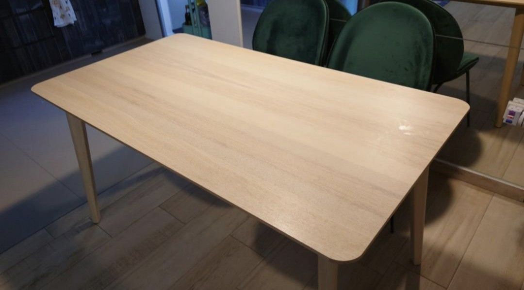 IKEA lisabo dining table, Furniture & Home Living, Furniture, Tables ...