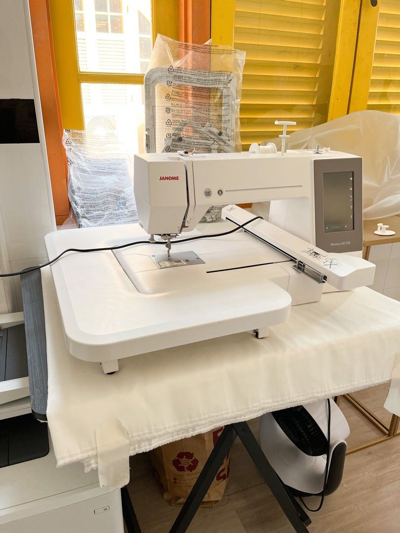 Janome Embroidery Machine, Furniture & Home Living, Home Decor, Other ...