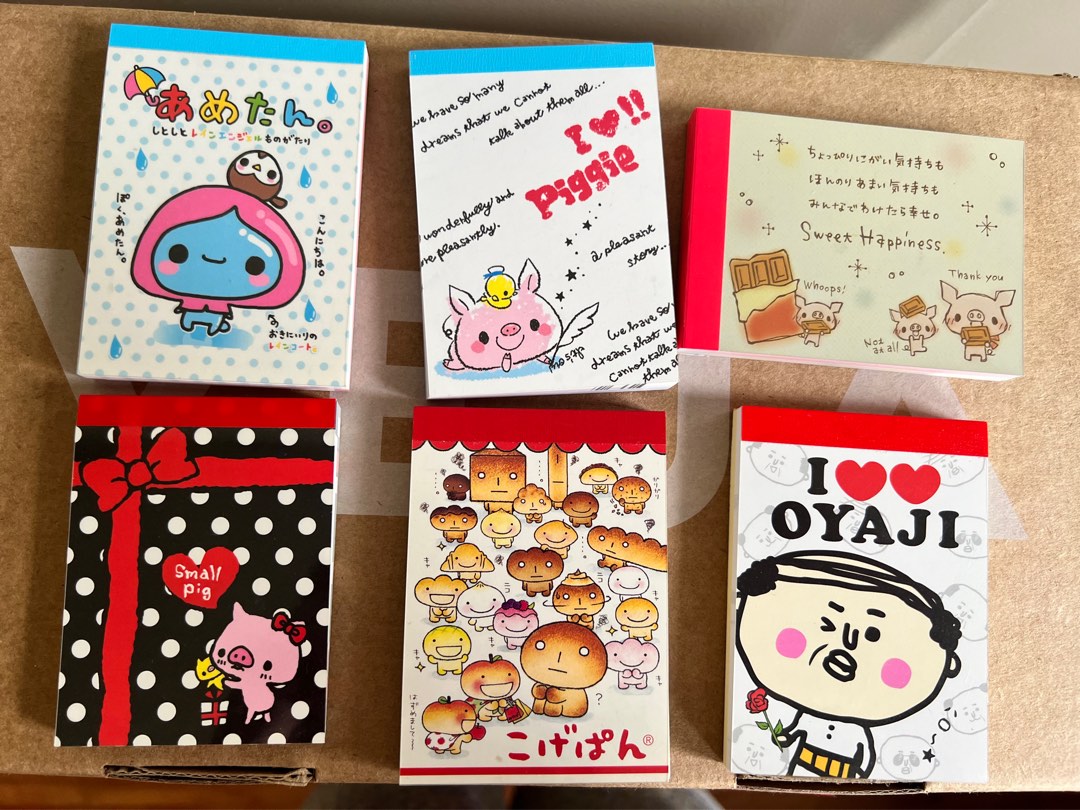Japan memo pad, Hobbies & Toys, Stationary & Craft, Other Stationery ...