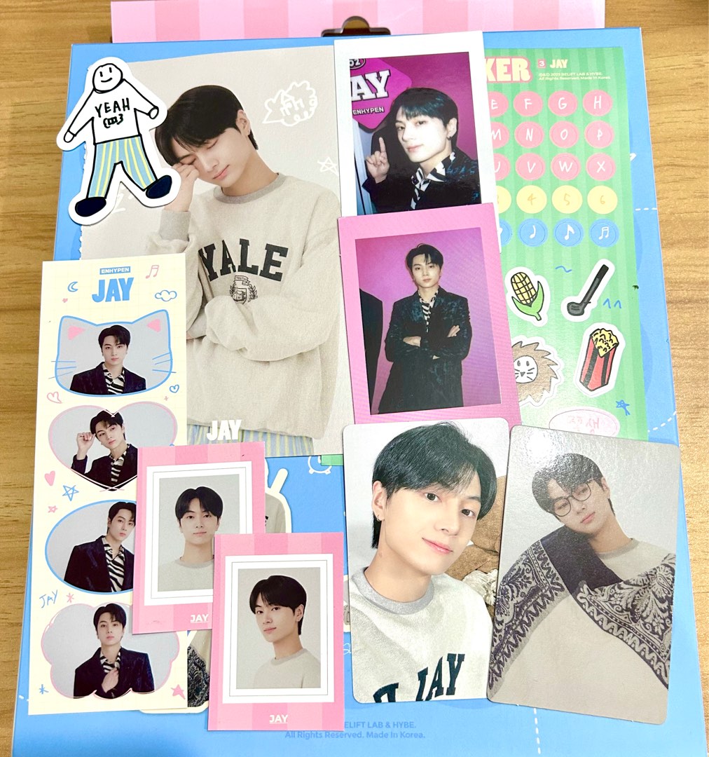 Jay 2023 Ggu Ggu Member Set, Hobbies & Toys, Memorabilia & Collectibles ...