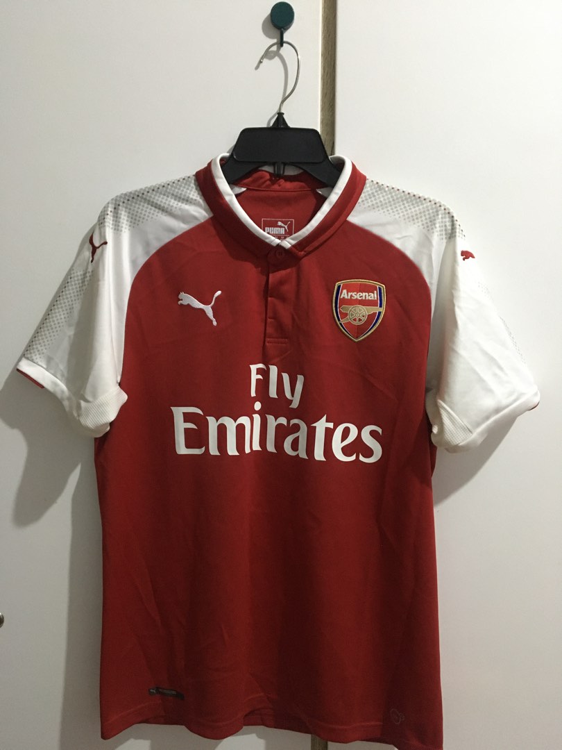 Jersey Original Arsenal Home 2017/2018, Olah Raga, Baju Olahraga di ...