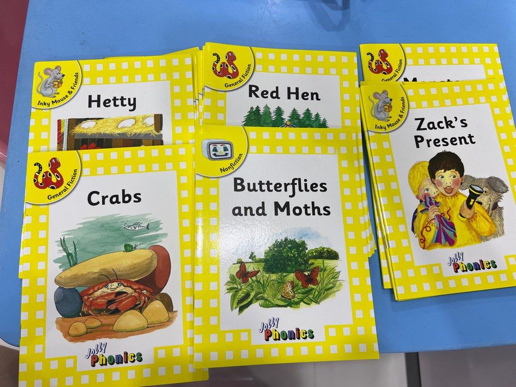 Jolly phonics yellow level readers complete set Level 2, Hobbies & Toys ...