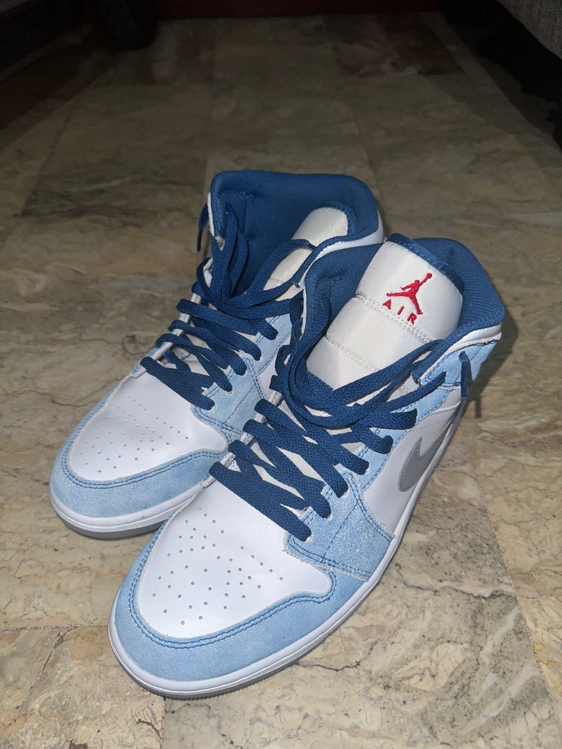 Jordan 1 French Red and Blue, Men's Fashion, Footwear, Sneakers on ...