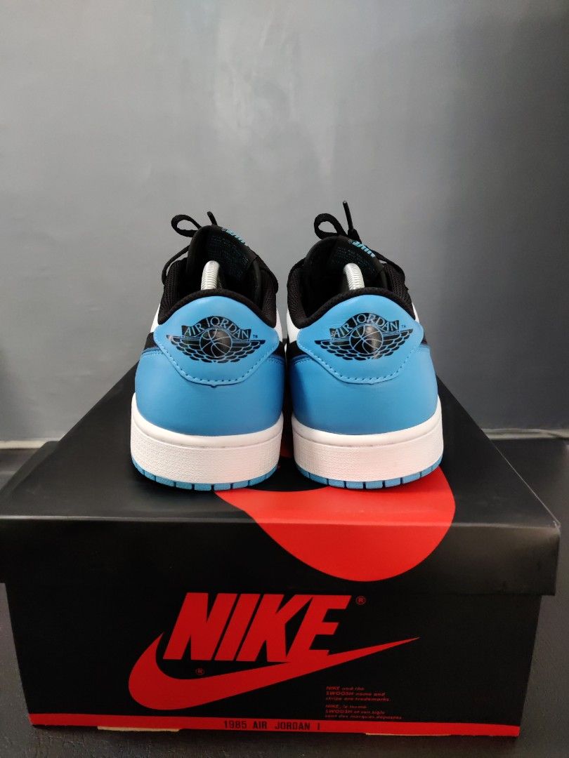Jordan 1 low OG UNC "Powder Blue", Men's Fashion, Footwear, Sneakers on ...